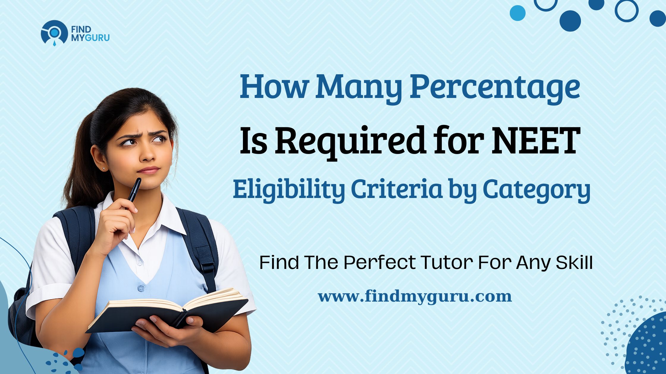 How Many Percentage Is Required for NEET? | Class 12 PCB Eligibility ...