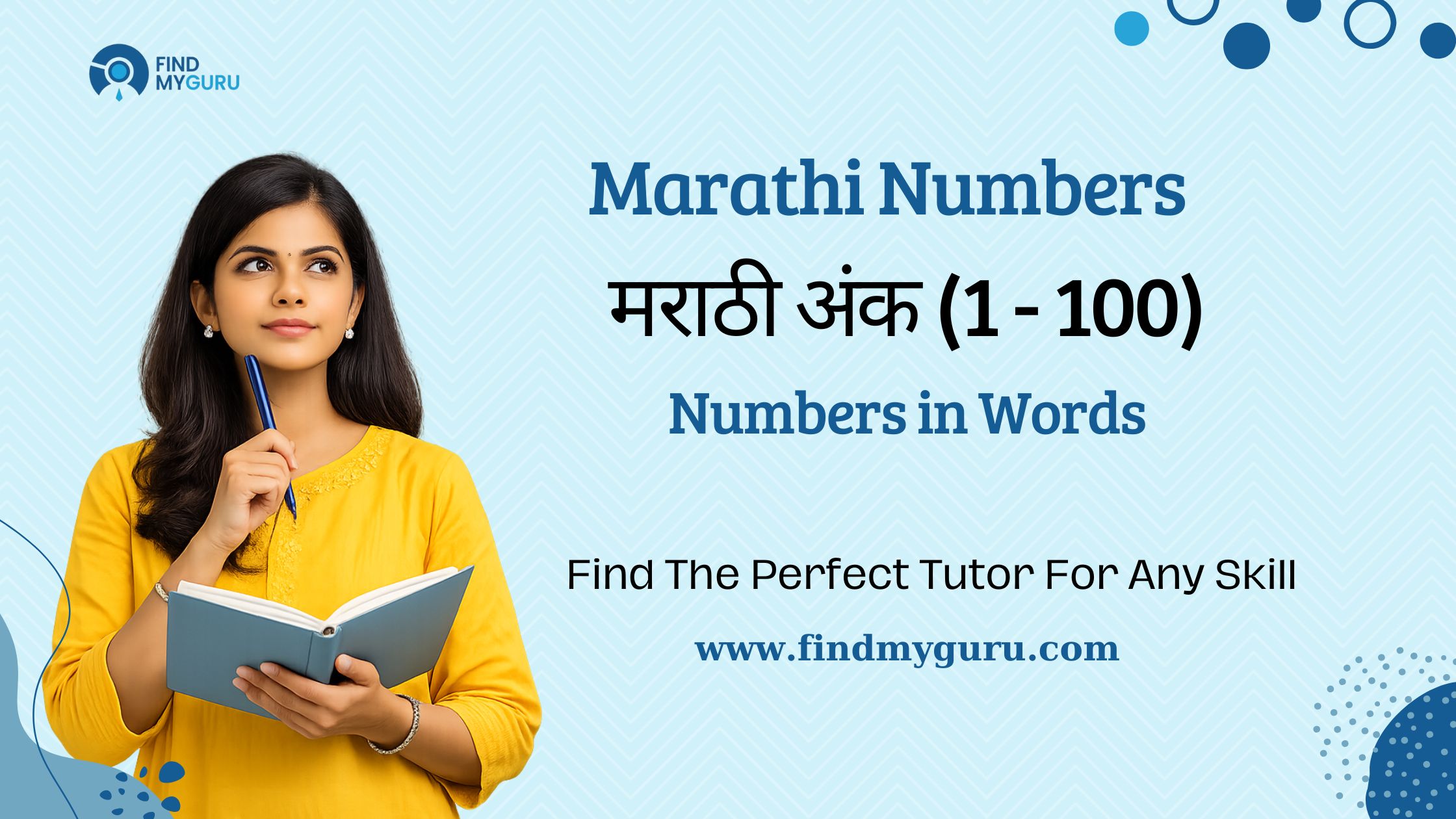 Marathi Numbers 1 to 100 in Words | Marathi Ank & Ginti - Find My Guru