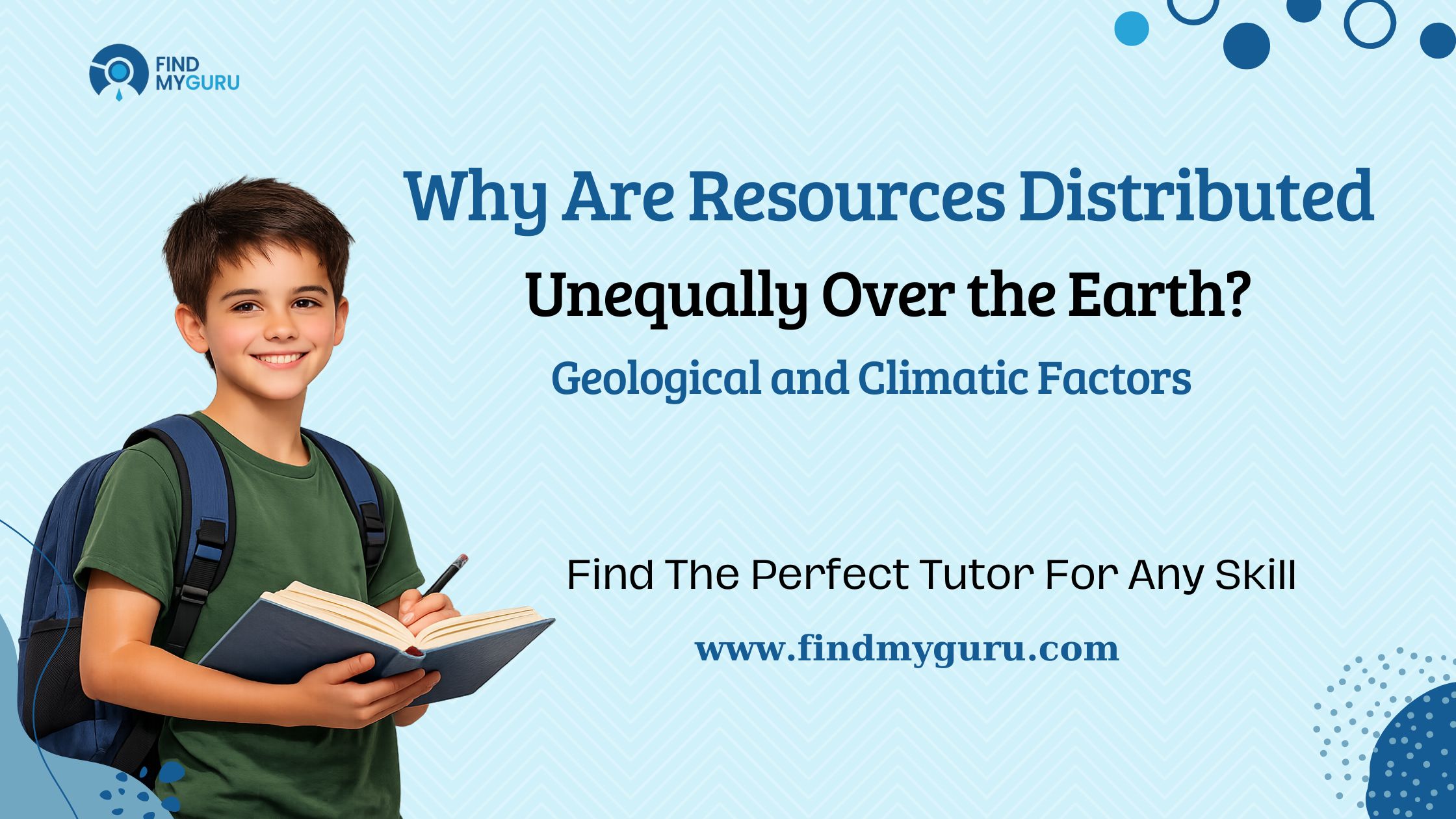Why Are Resources Distributed Unequally Over the Earth? | Class 8 ...